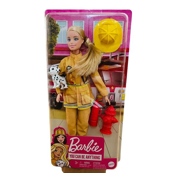 Mattel | Toys | Barbie Careers Firefighter Doll Playset | Poshmark